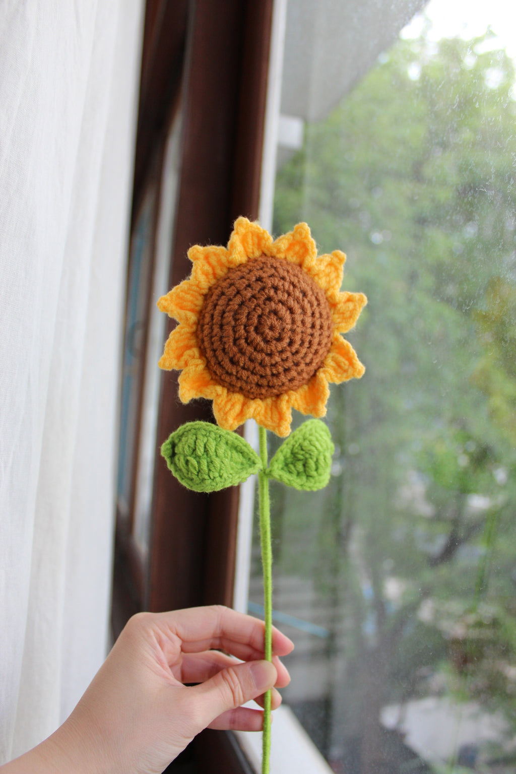 Regular Sunflower – The Crochet Flower Company